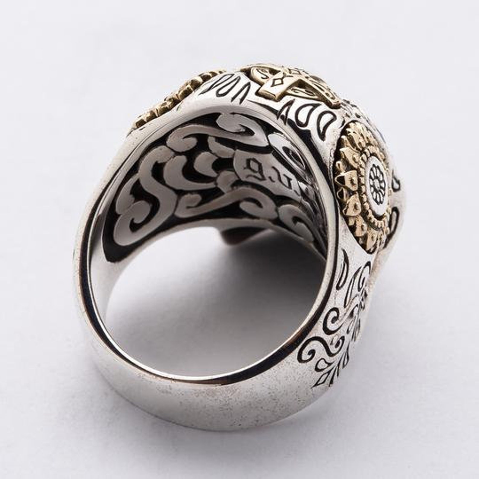 Sugar Skull Ring Skull Engagement Ring Skull Wedding Ring | Etsy