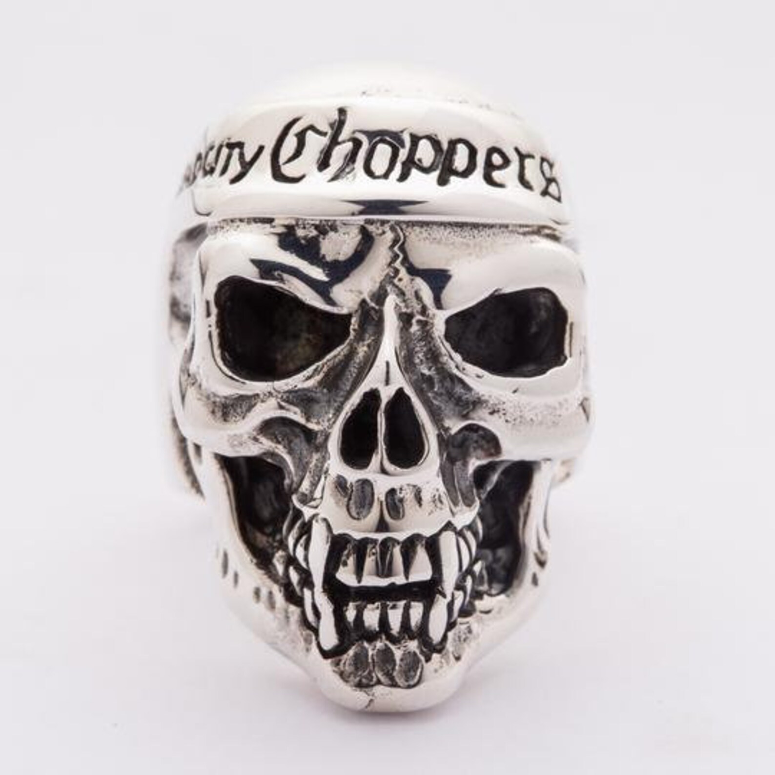 Devil Ring Biker Ring Skull Ring Gothic Ring Motorcycle - Etsy