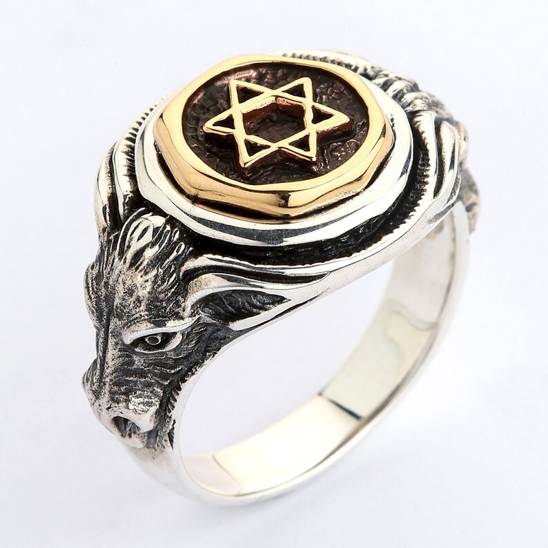 Star of David Rings Sterling Silver Ring Sterlingmalee - Etsy