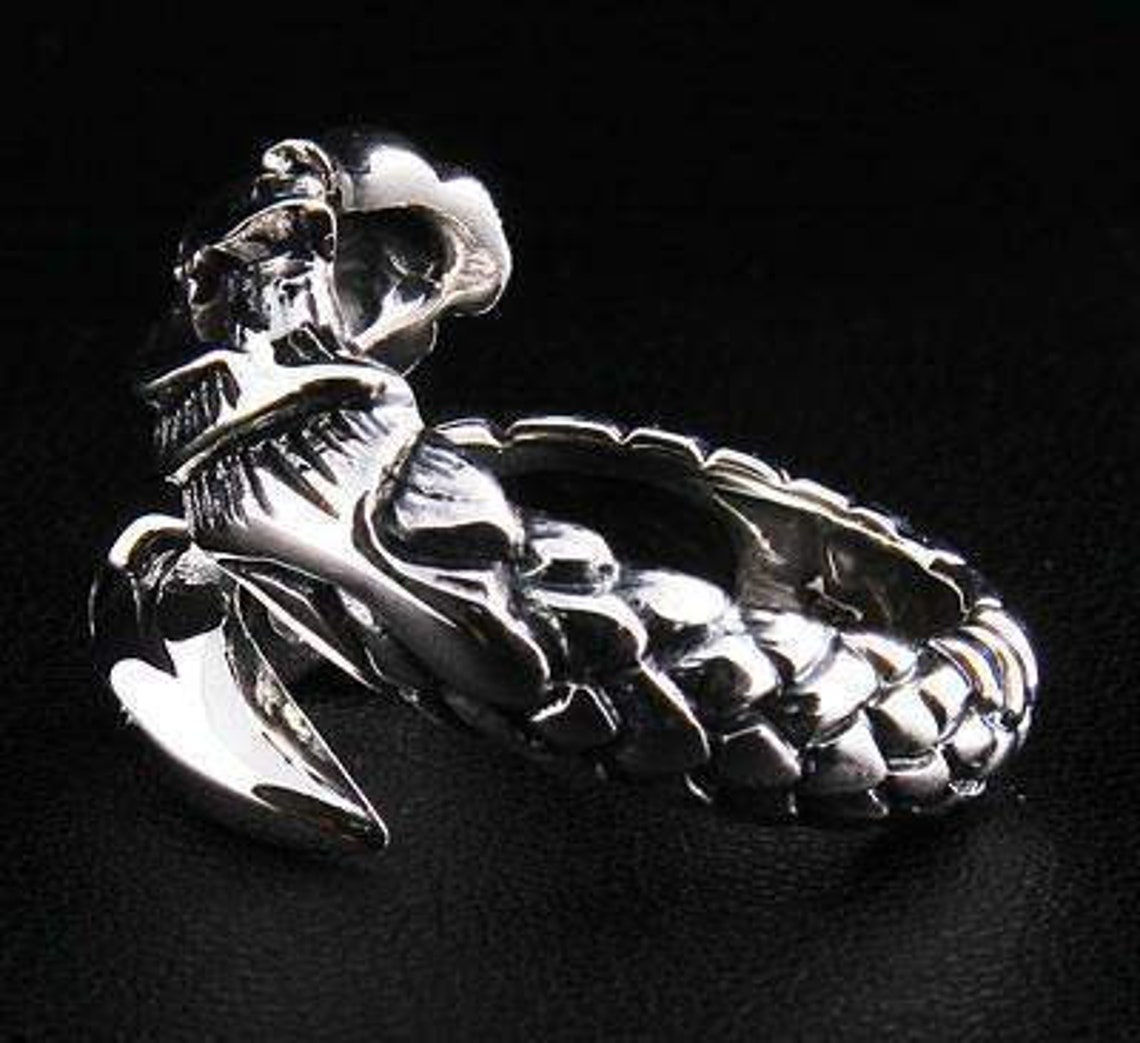 Dragon Ring Dragon Tattoo Ring Silver Ring Sterling 925 - Etsy