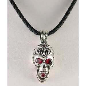 Ghost Rider Skull Silver Biker Pendants - Etsy