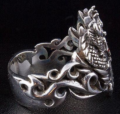 Silver Dragon Ring Medieval Ring Gothic Ring Men's - Etsy