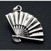 Japanese Dragon Fan Pendants - Etsy