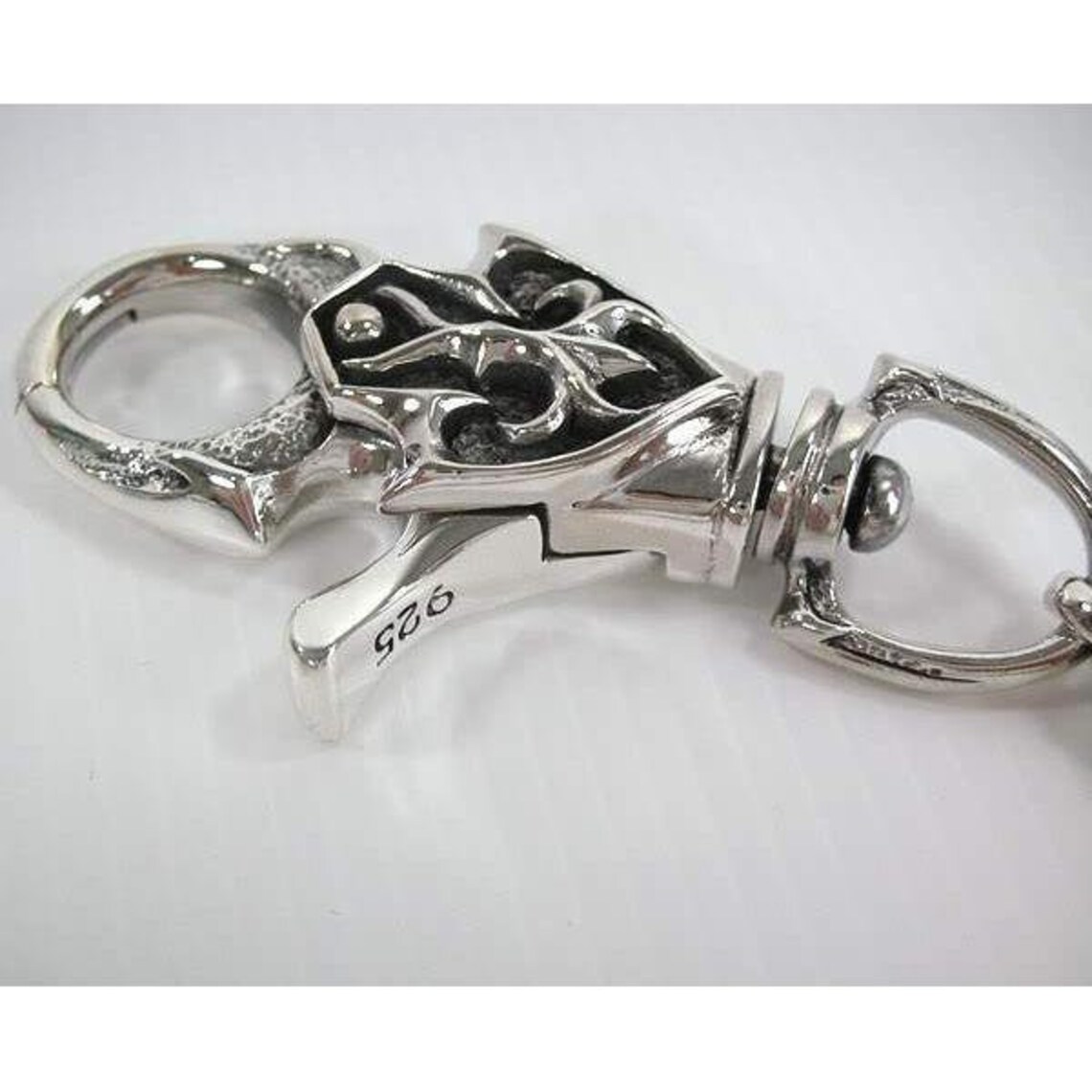 Wallet Chain Sterling Silver Wallet Chain Maltese Cross - Etsy