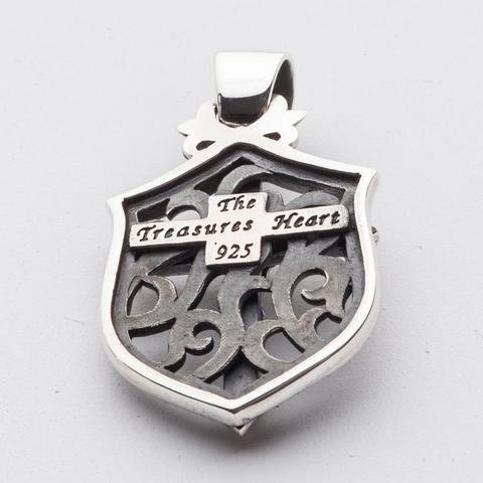 Rocker Jesus Pendant Silver Men's Pendant Crucifix Cross | Etsy