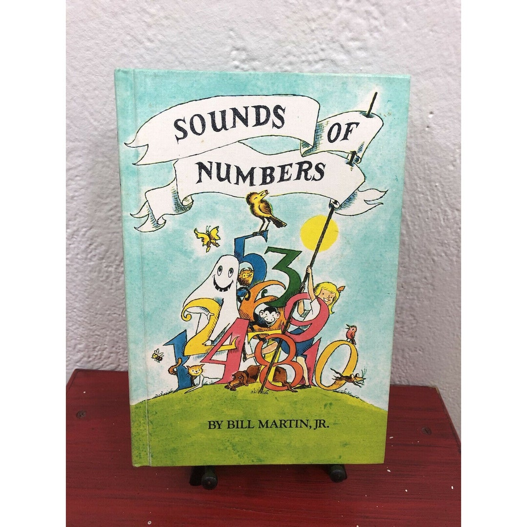 1966 Sounds of Numbers Reader Textbook Primer by Bill Martin Jr Book ...