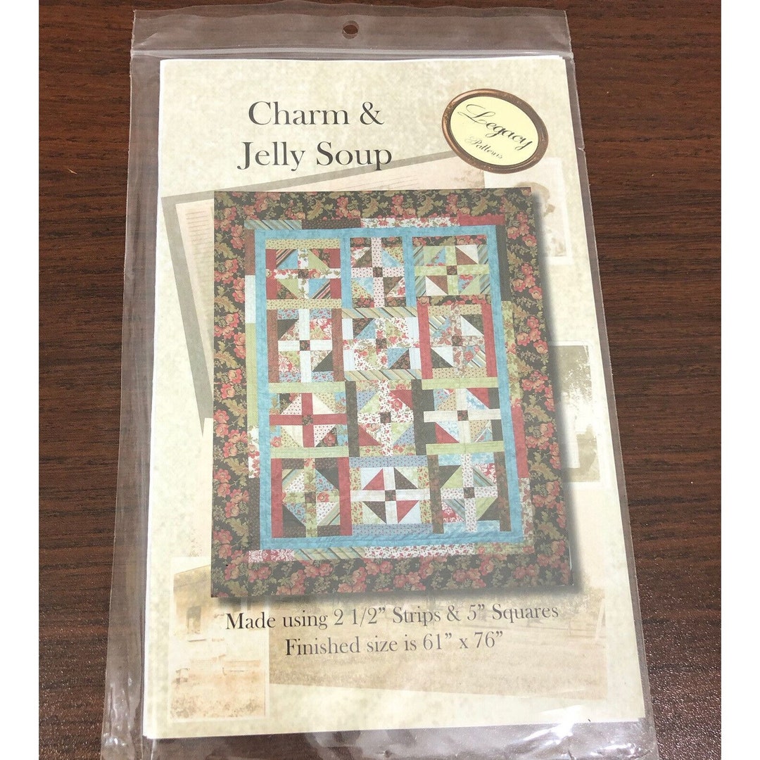 Charm & Jelly Soup Legacy Patterns Pieced Quilt LEG7105 - Etsy