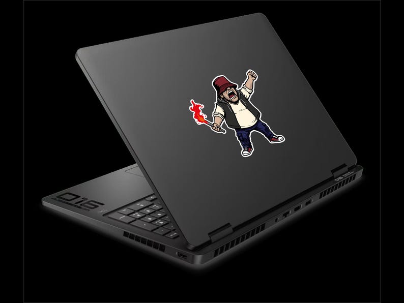 Football Fan Sticker, Editable File - Etsy