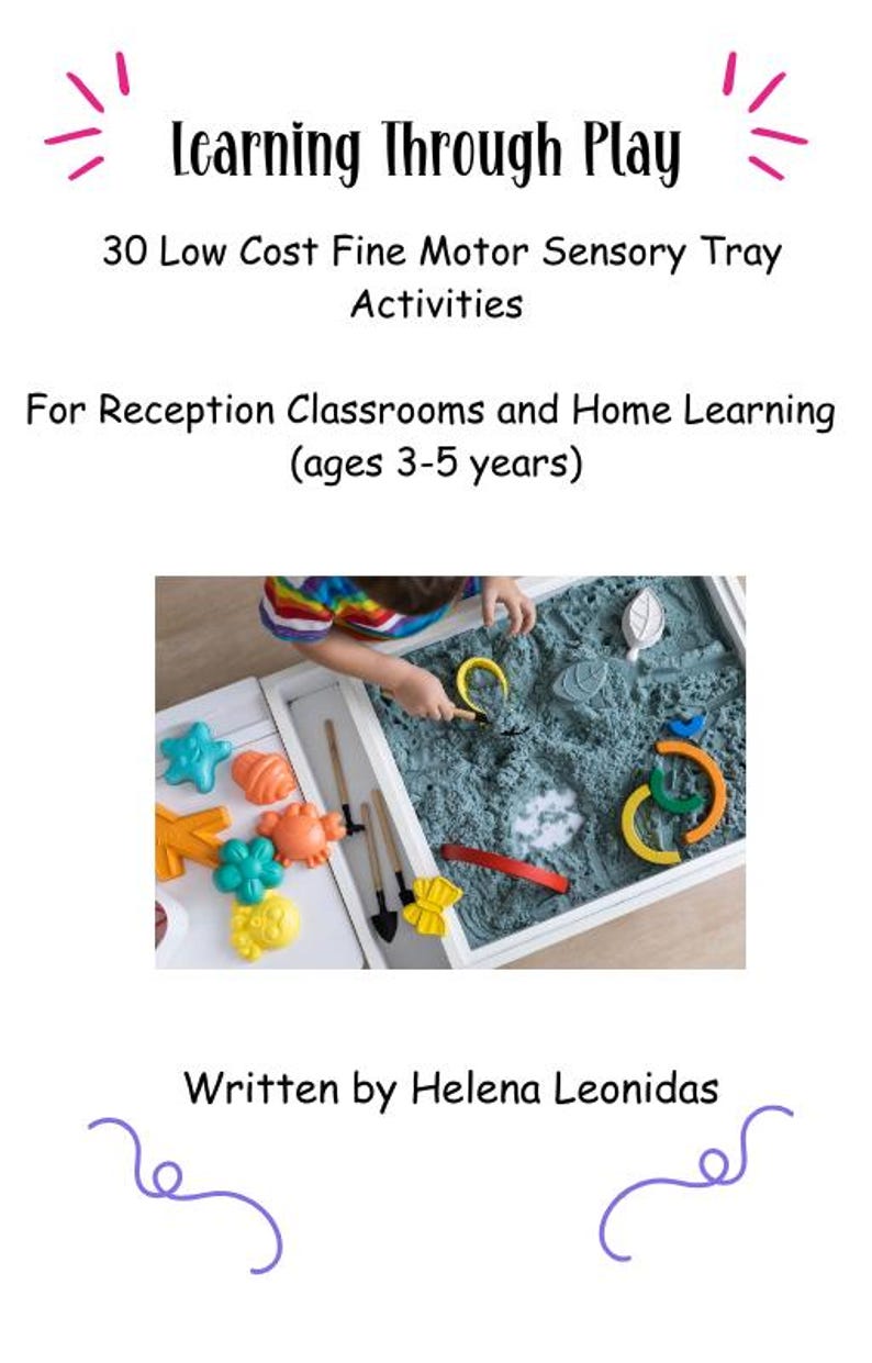 30 Fine Motor Sensory Tray Activities, Reception EYFS Morning Tubs ...
