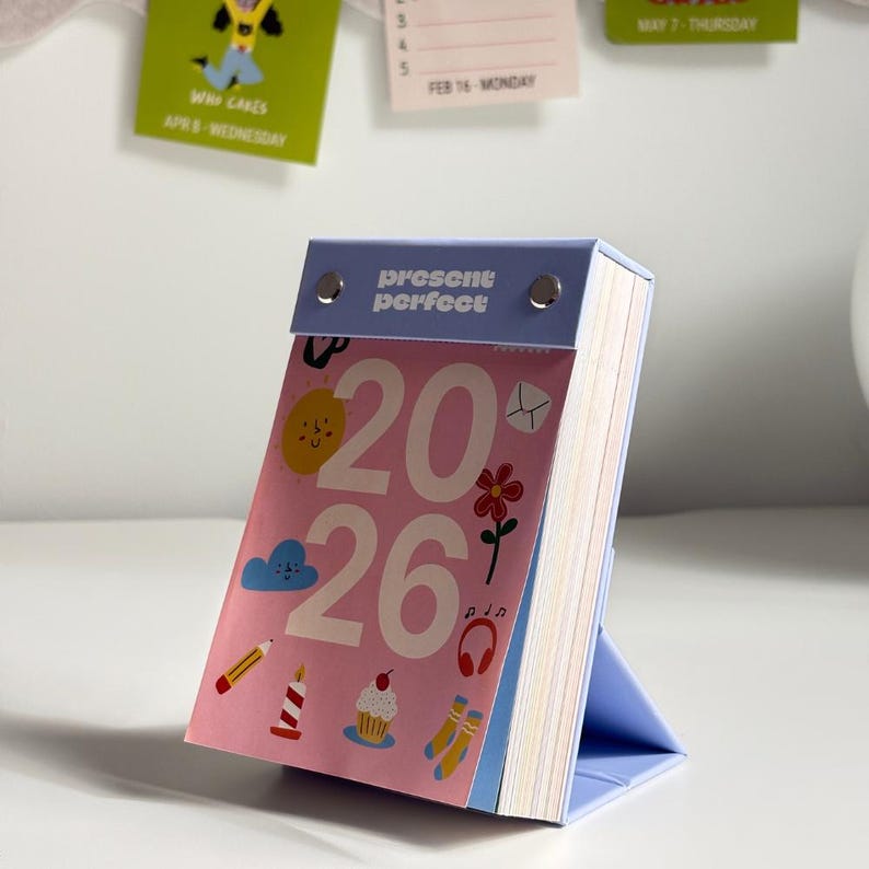2026 Daily Tear off Desk Calendar | Inspirational Page A Day Calendar ...
