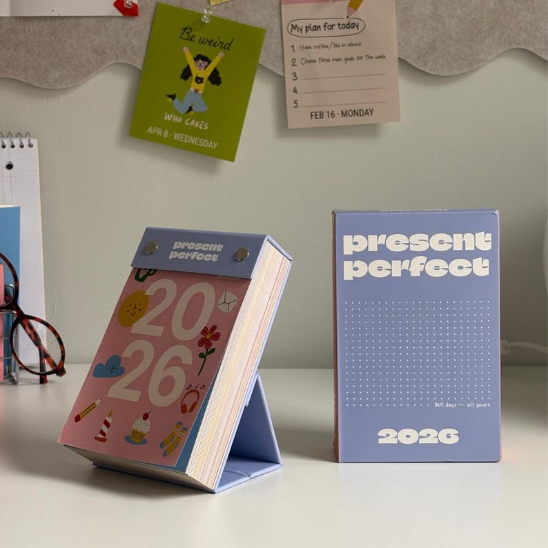 2026 Daily Tear off Desk Calendar | Inspirational Page A Day Calendar ...