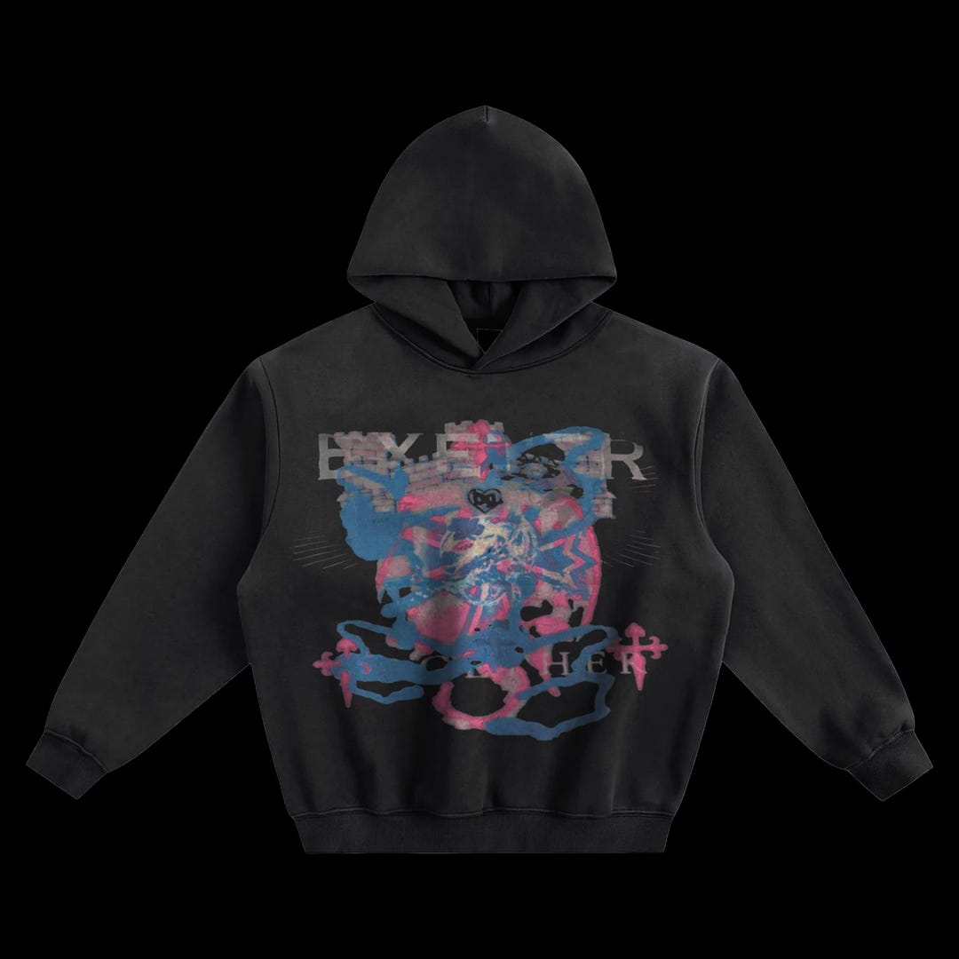 Bladee Exeter Castle Heavyweight Hoodie | Fan-made Streetwear Merch ...