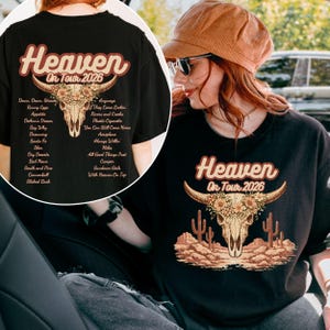 Zach Bryan Heaven Tour Merch - Etsy