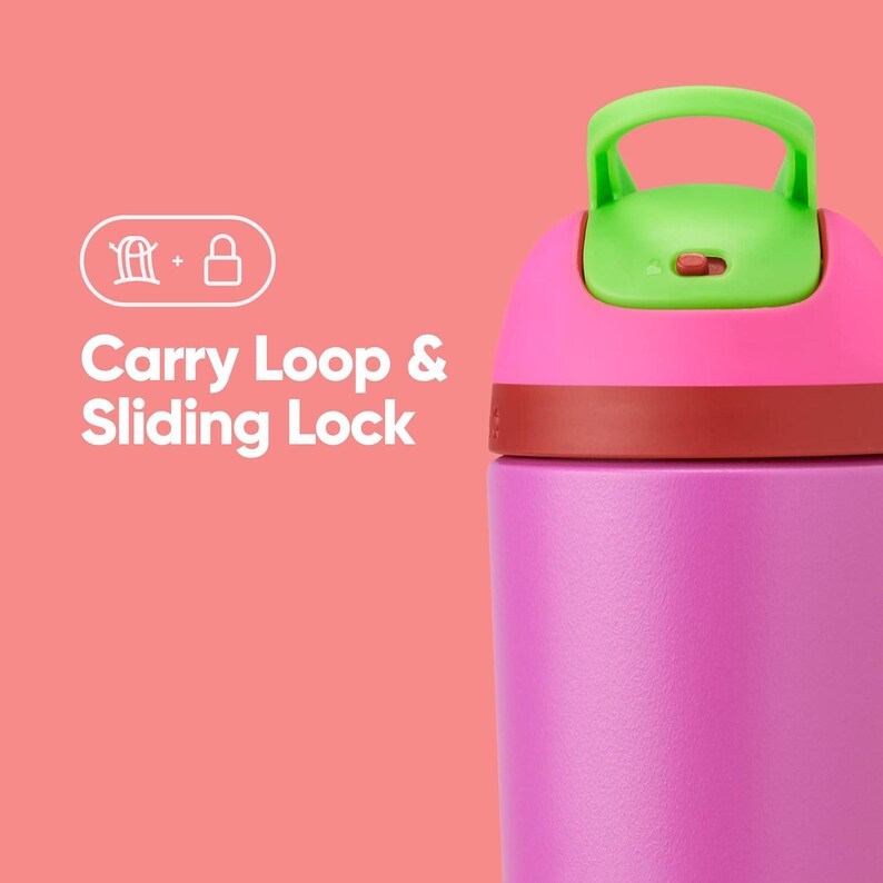 Personalized Owala Kids Flips 14oz | Stainless Steel Water Bottle ...