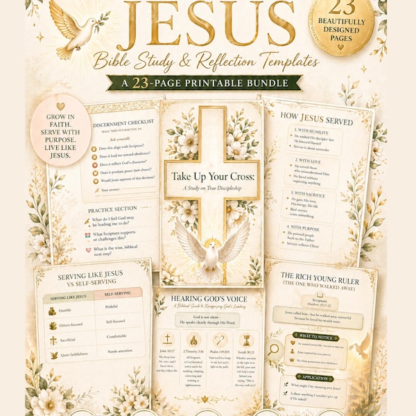 Discipleship Workbook - Etsy UK