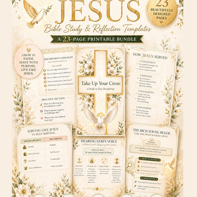 Discipleship Workbook - Etsy UK