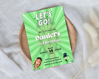 Danny Go Inspired Birthday Party Birthday Sign Digital Template - Etsy