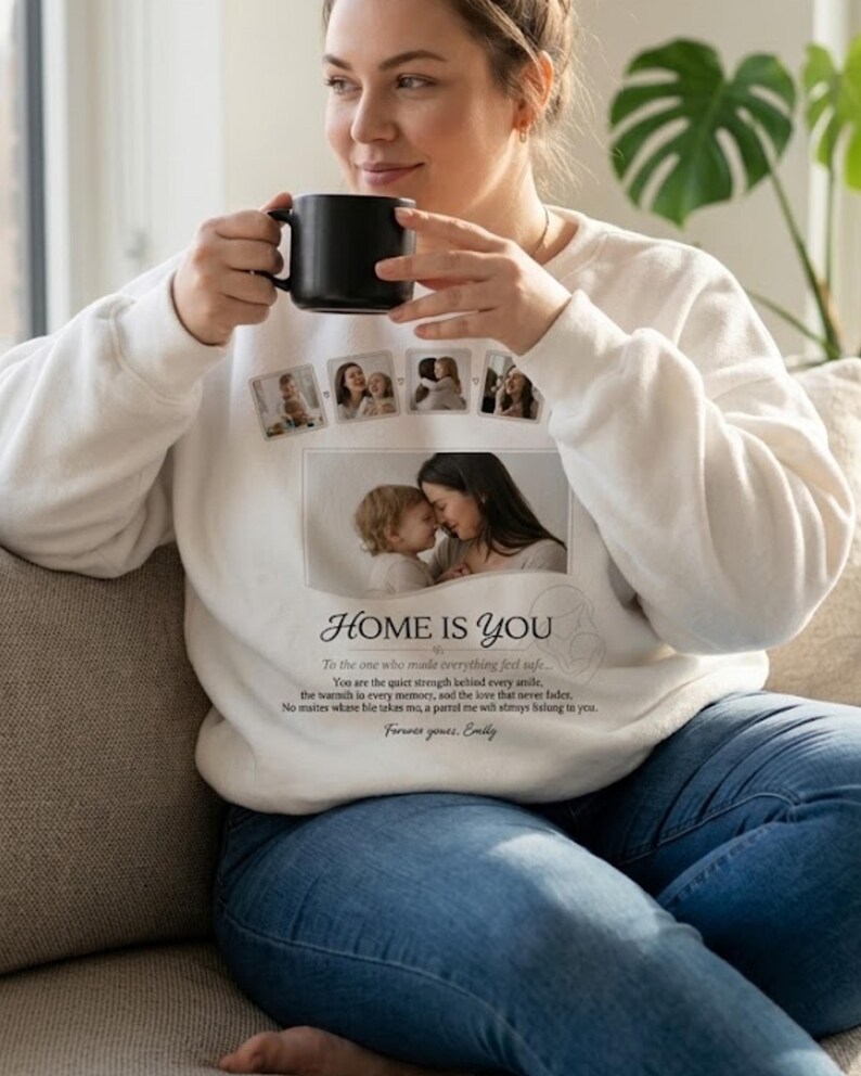 Mother's Day Photo Collage Template Canva, Editable Printable Mom Gift ...