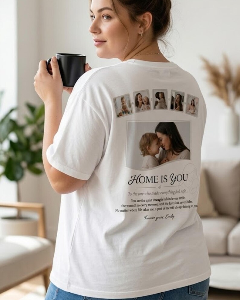 Mother's Day Photo Collage Template Canva, Editable Printable Mom Gift ...