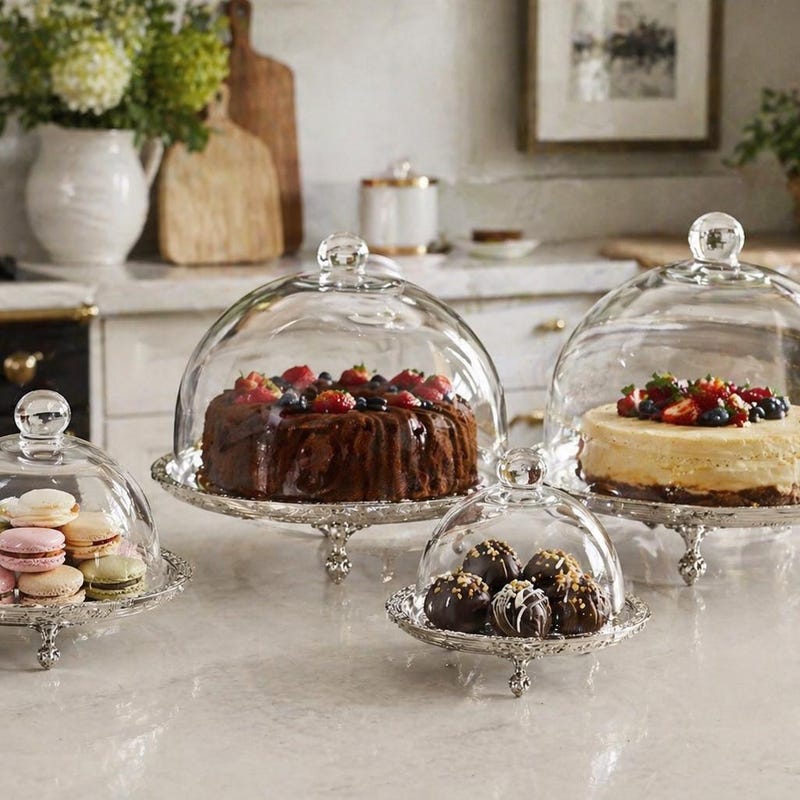 Cake Stand Dome Cloche - Etsy