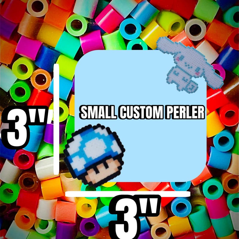 Customized Perler Beads - Etsy