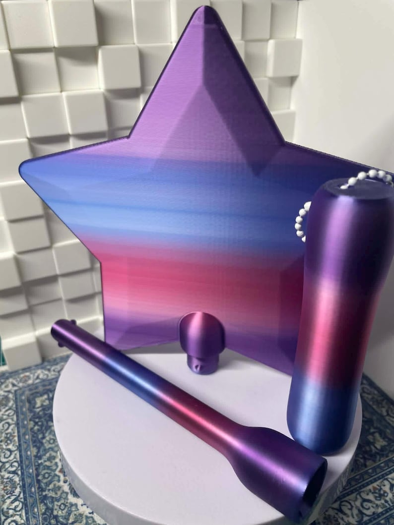 Magic Wand Card Holder, Telescopic Handle, 3D Printed Star, Tap to Pay ...