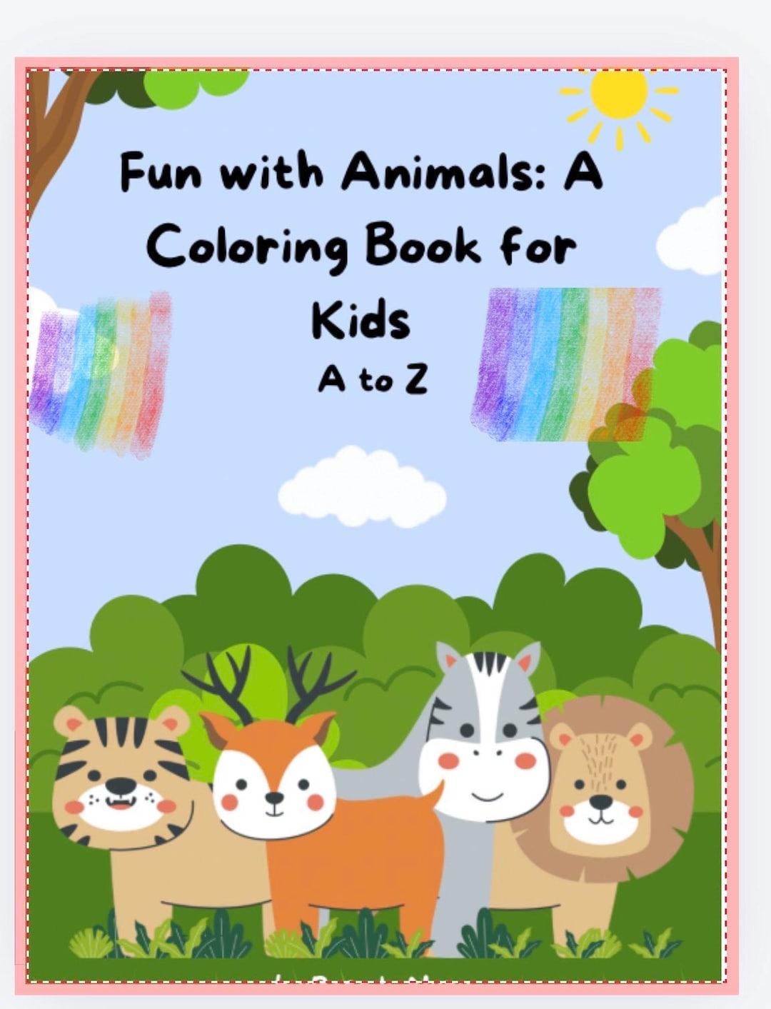 Kids Animal Coloring Book PDF, A to Z Alphabet Coloring Pages ...