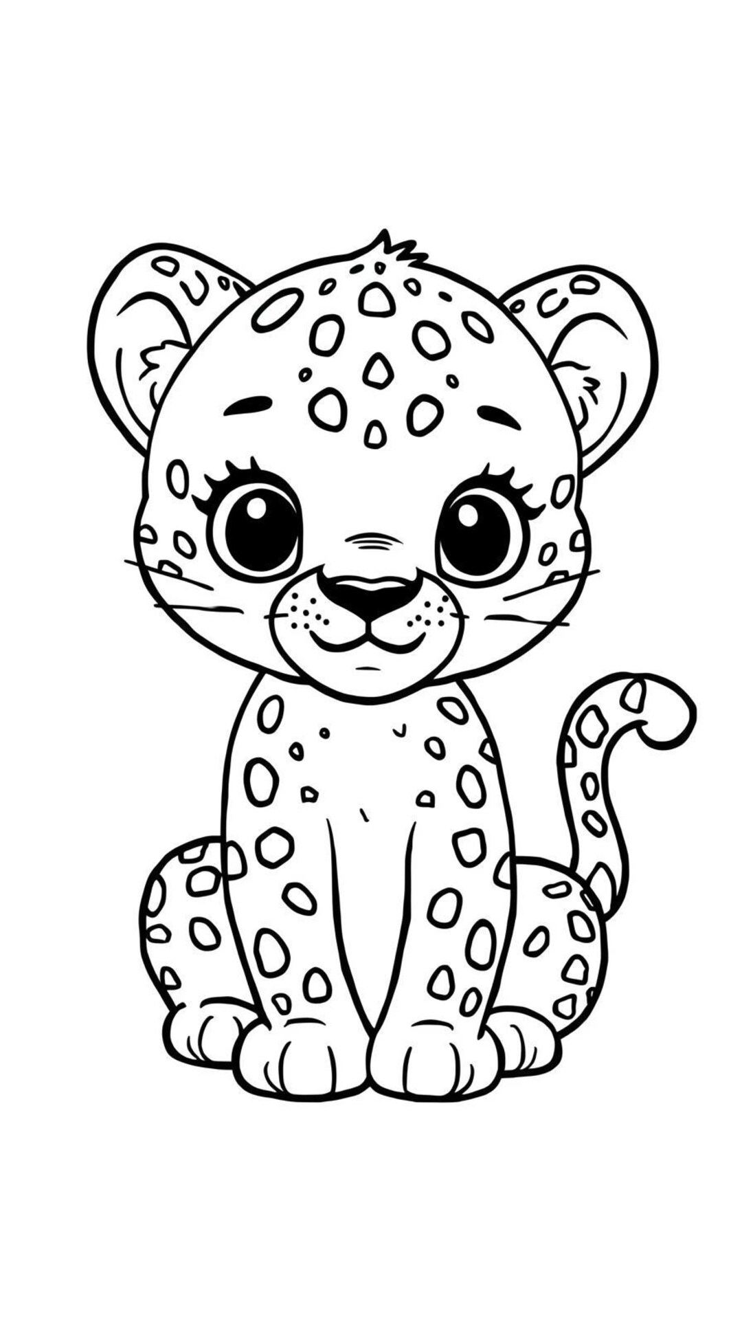 Baby Animals Coloring Pages | Ages 3-6 and up (instant PDF Download ...