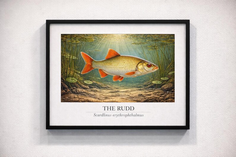 The Rudd Fish Print - Etsy