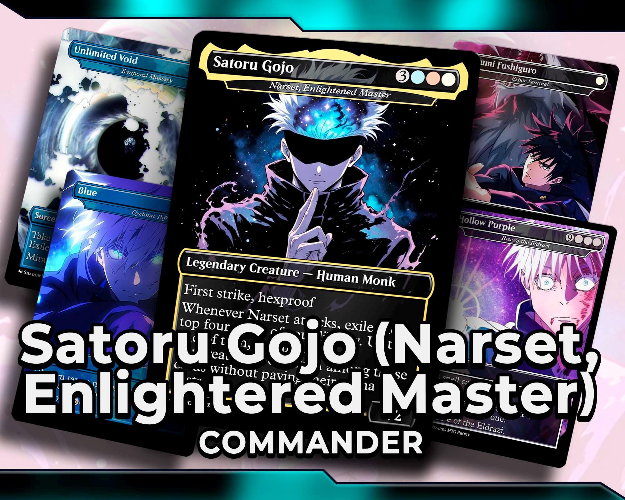 Satoru Gojo (narset, Enlightered Master) - Proxy Commander Deck - Etsy