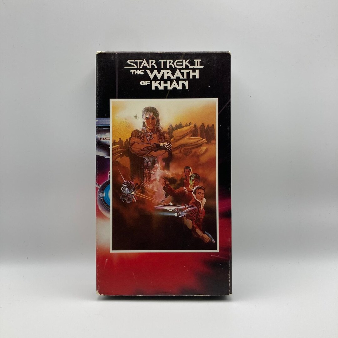 Star Trek II: the Wrath of Khan VHS Factory William Shatner Leonard ...
