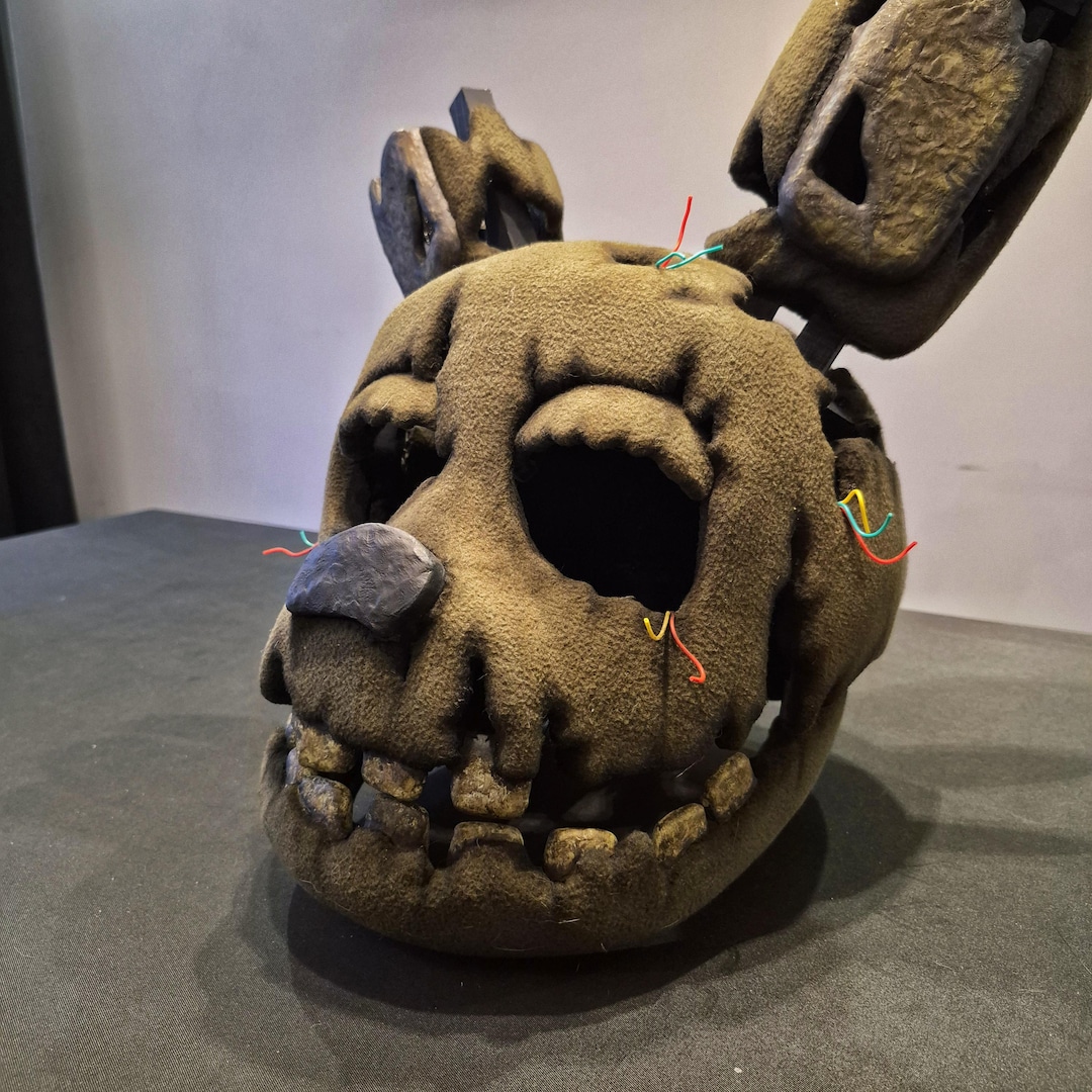 Springtrap Head Display/cosplay - Etsy