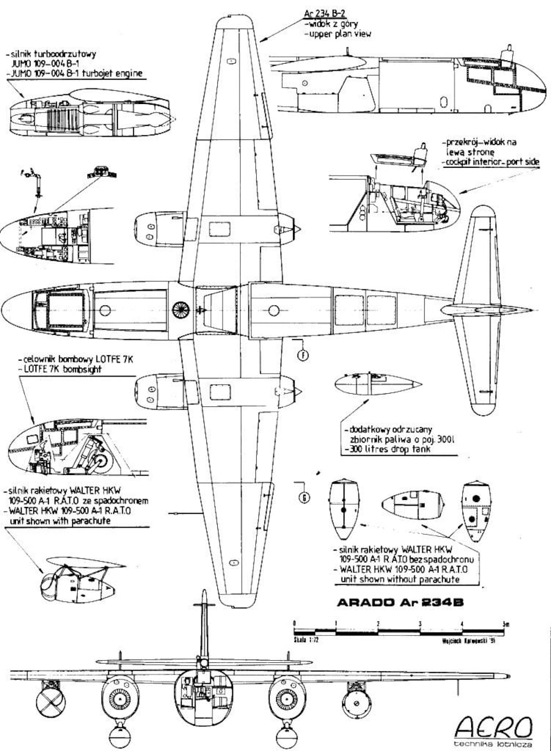 137 Military Vehicle Blueprints Poster Bundle, Aircraft Line Drawings ...
