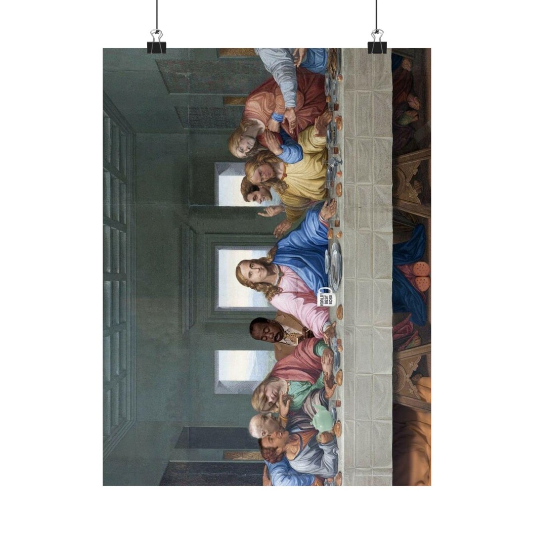 The Last Supper Office Edition 1 Matte Vertical Posters | the Last ...
