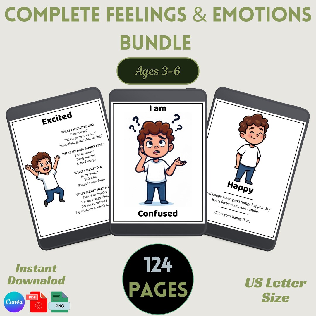 Feelings & Emotions Worksheets | Social Emotional Learning Activities ...