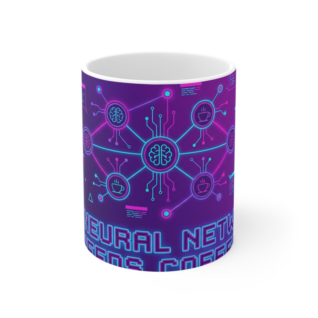 Machine Learning Engineer Mug - Neural Network Coffee - AI Developer ...