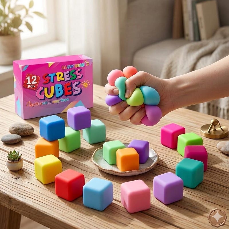 Stress Cube - Etsy
