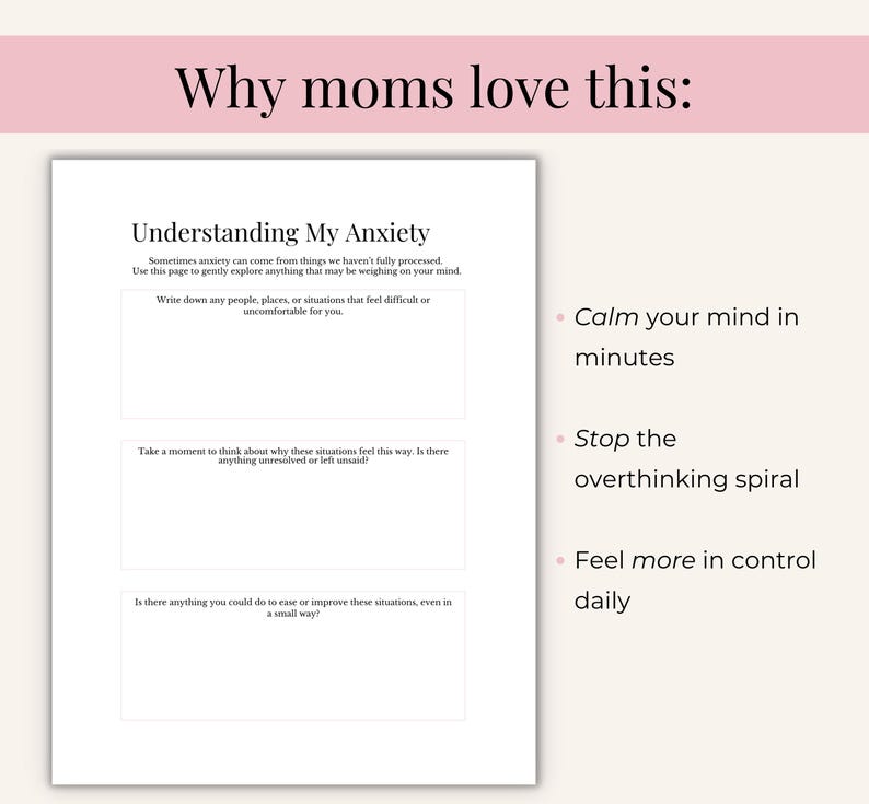 Anxiety Relief Toolkit for Overwhelmed Moms | Self Care for Moms ...