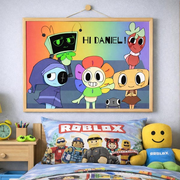Dandy's World Vee Poster - Etsy