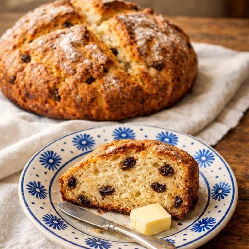Irresistibly Irish Soda Bread Recipe Download Printable PDF - Etsy