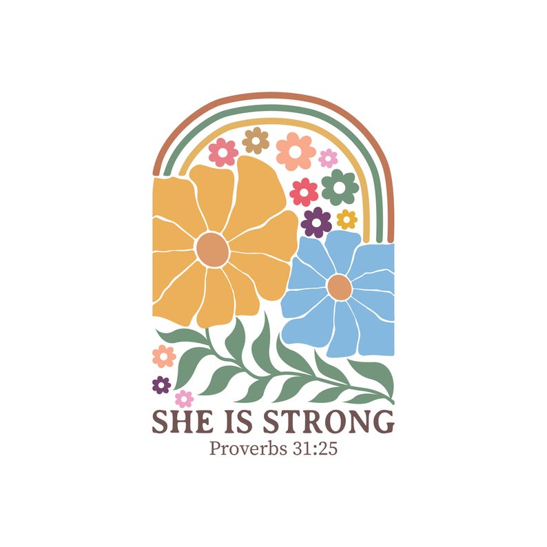 Christian SVG PNG Boho Bundle, Floral Bible Verse Designs, Cricut Ve ...