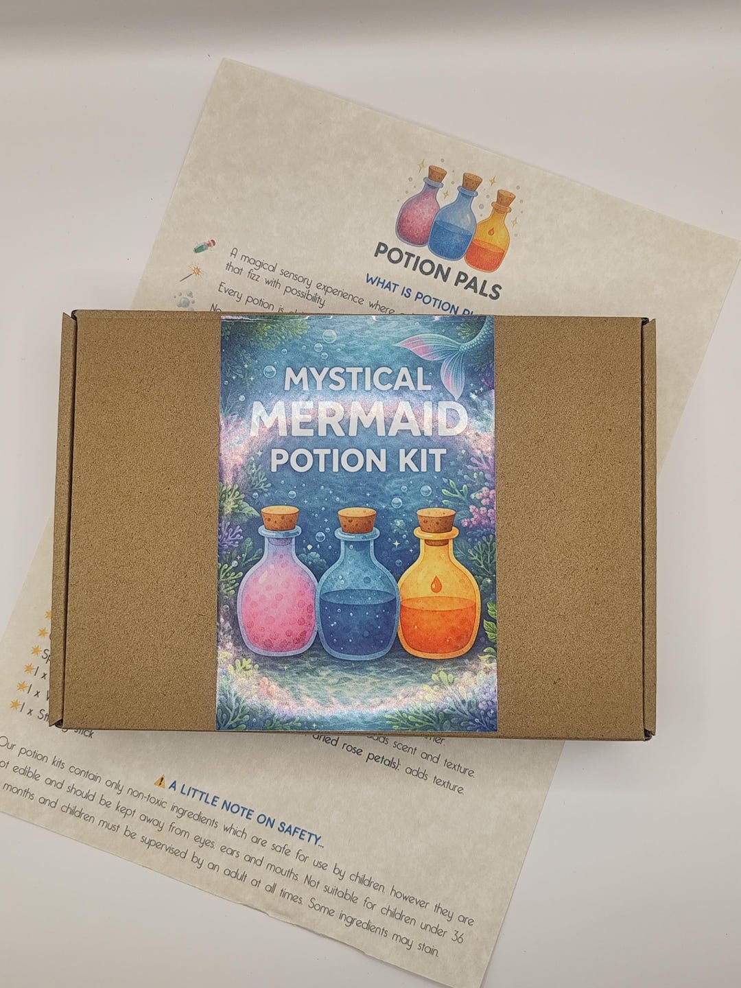 Mermaid Potion Kit - Creative Sensory Play & Gift for Kids - Etsy
