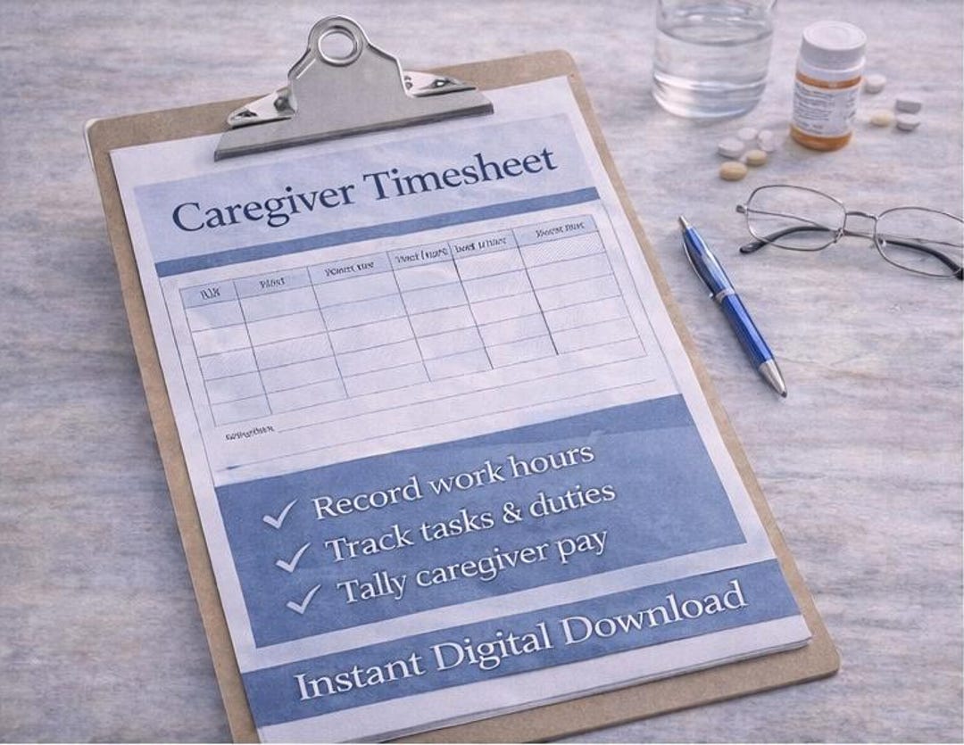 Caregiver Communication Log Printable | Caregiver Notes Tracker, Home ...
