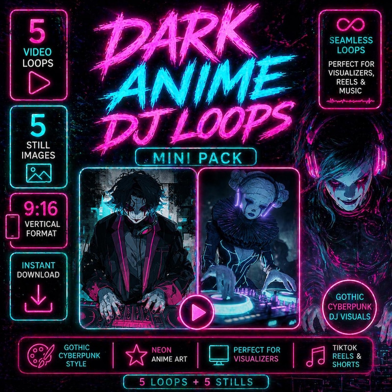 Gothic Anime Art - Etsy