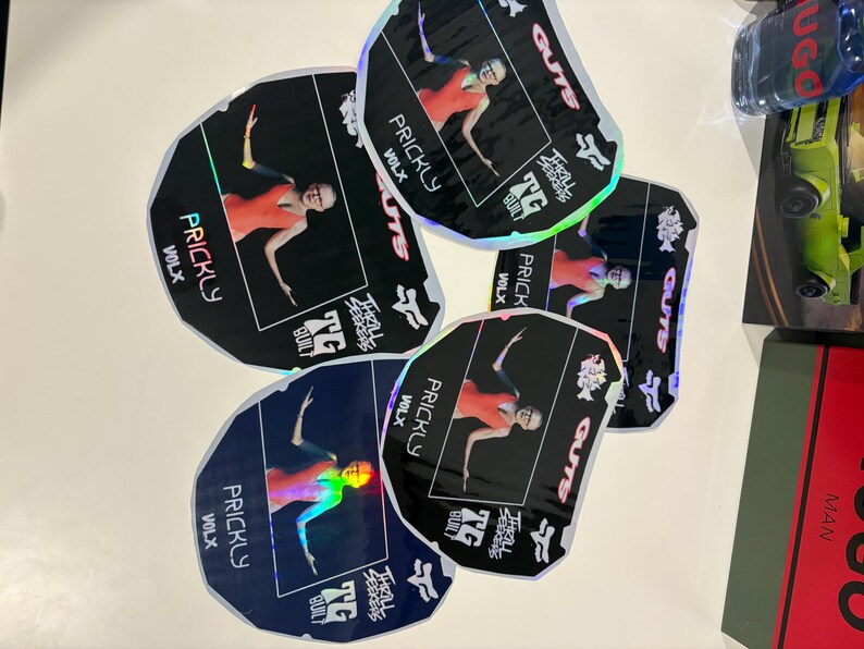 Holographic Anthony Albanese E-bike Decal - Etsy