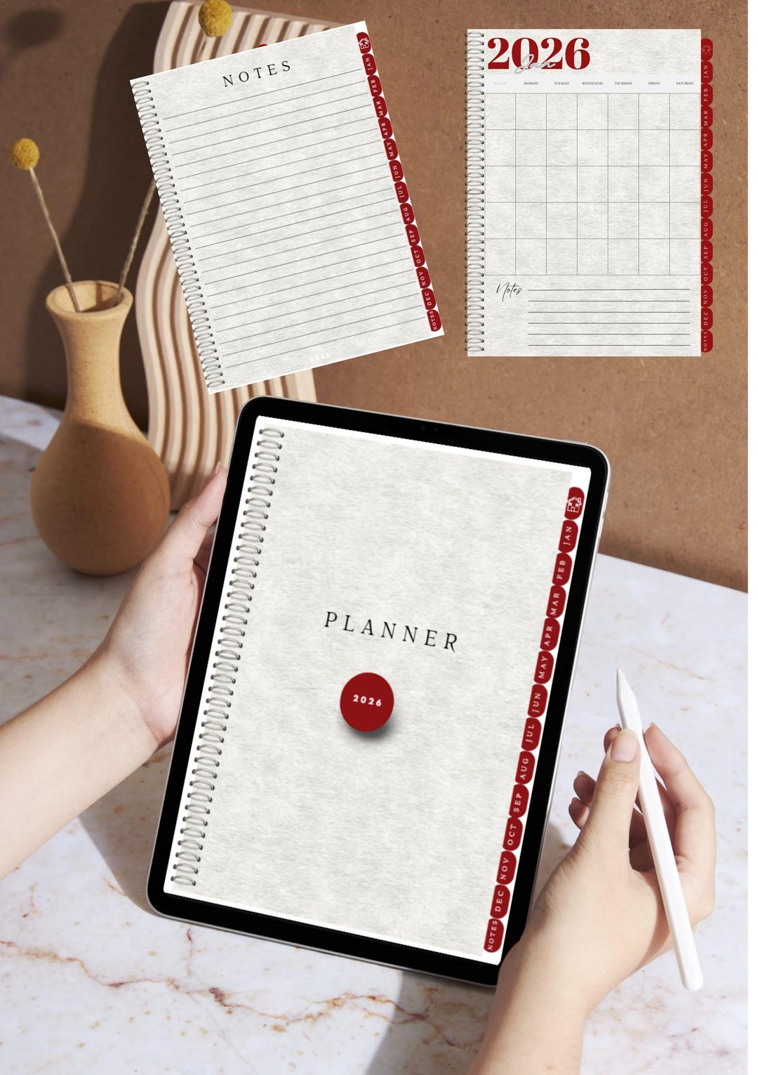 26-page Digital Planner | Printable + Clickable PDF | Daily, Weekly ...