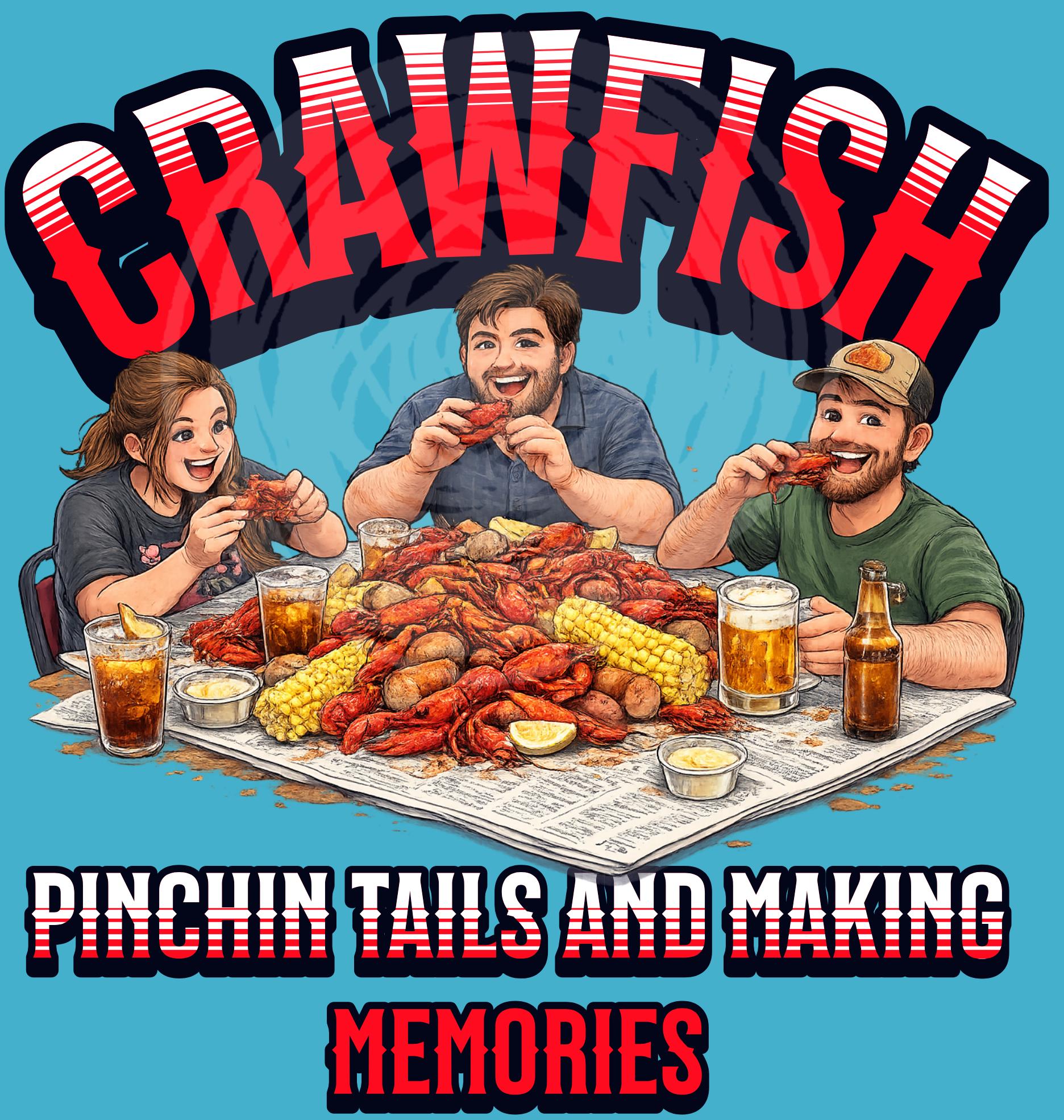 Crawfish Pinchin Tails and Making Memories' - Etsy