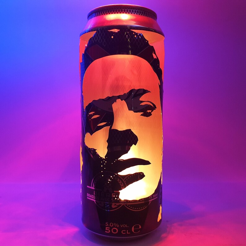 Joe Strummer Beer Can Lantern! the Clash 'london Calling' Pop Art ...
