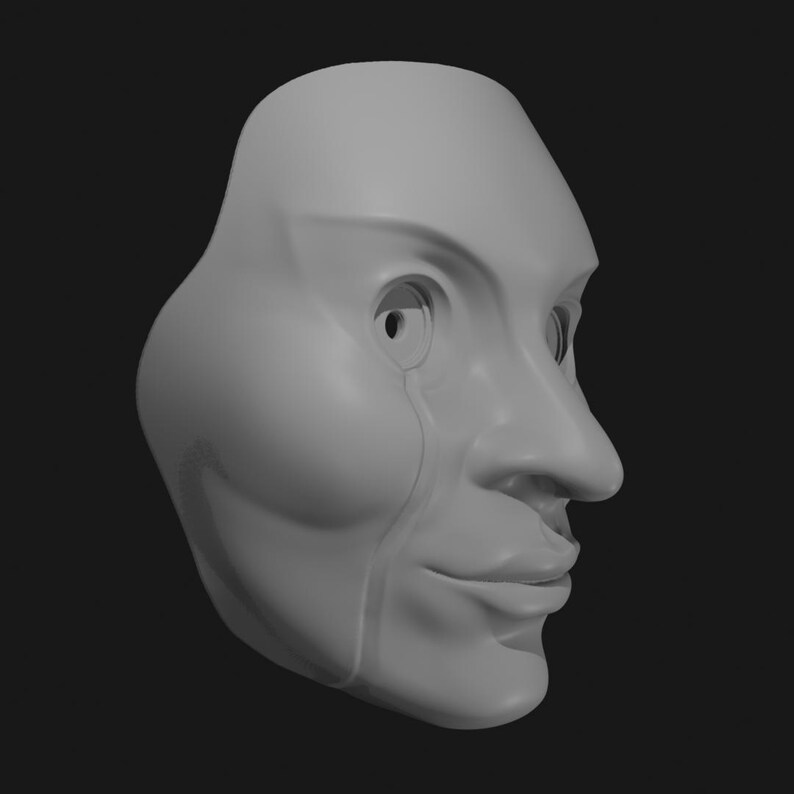 Bolaire Mask - Critical Role - 3D Model - Etsy