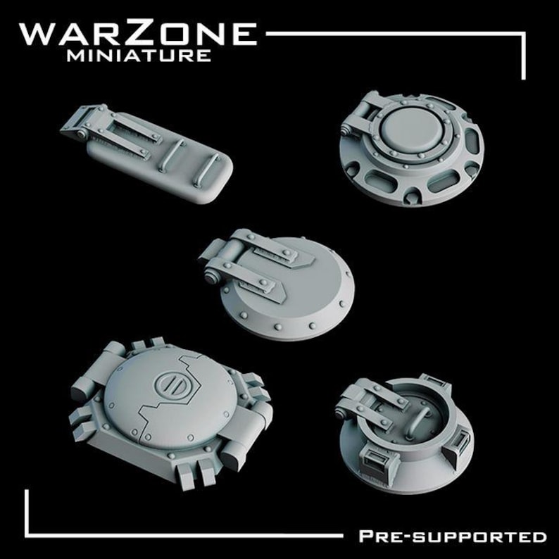 Tank Hatches Kitbash Vol. 01 - Etsy